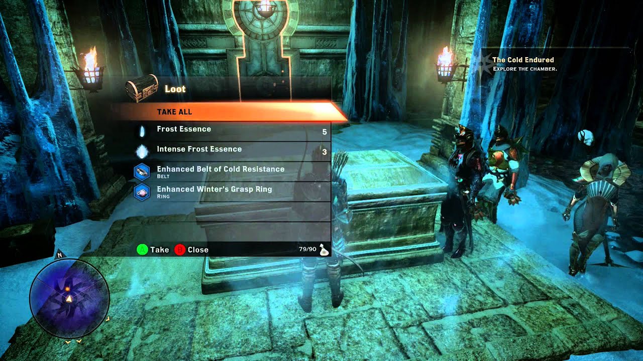 Dragon Age: Inquisition - Live play 24 - Hidden Oasis - Fire Chamber ...