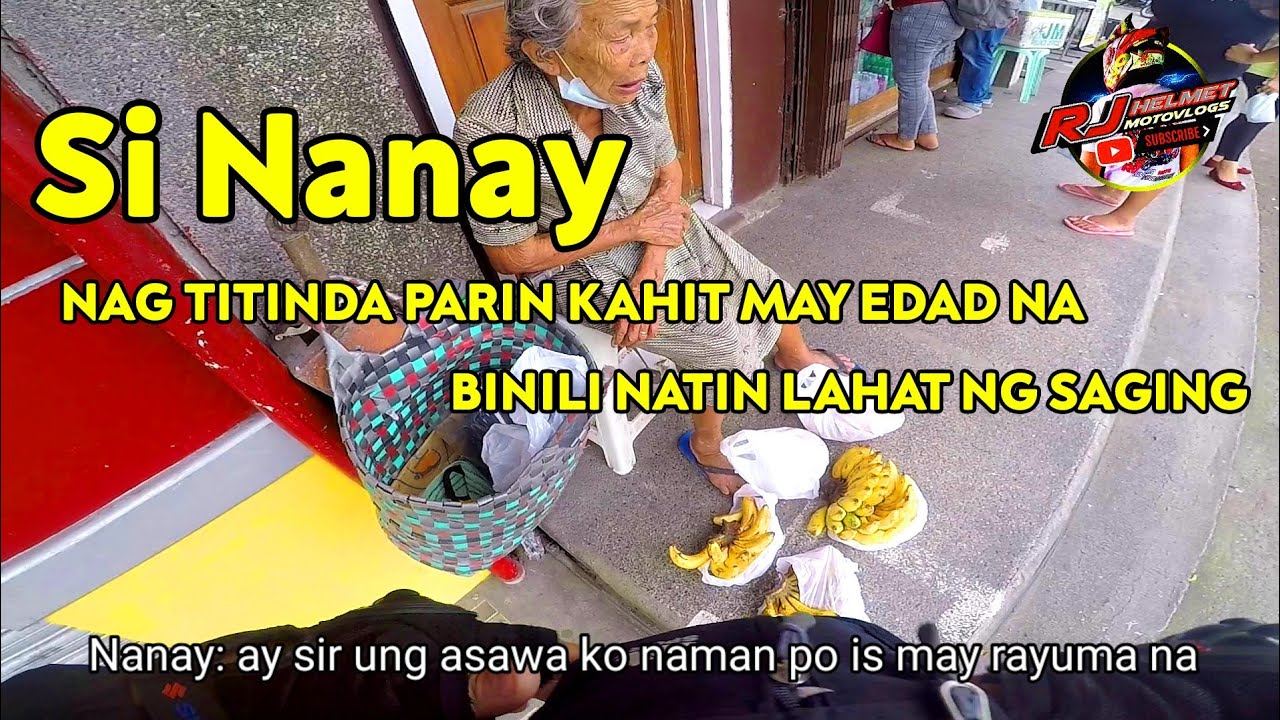 NANAY NAG TITINDA PA KAHIT MAY EDAD NA - YouTube