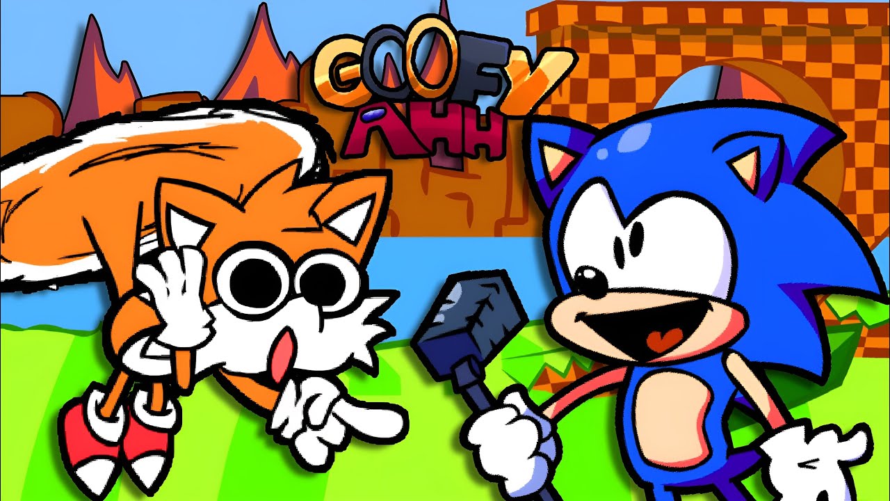 FNF GOOFY AHHH SONIC #sonic #goofy - YouTube