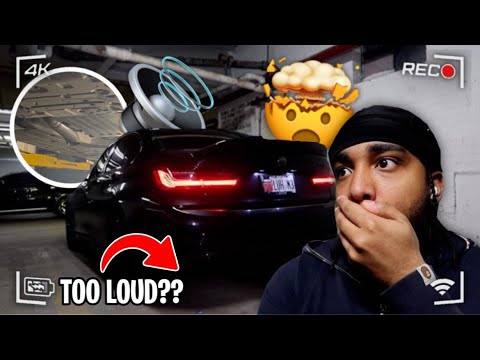STRAIGHT PIPED MY M340i GONE WRONG‼️😅TOO LOUD🤦‍♂️🔊 *OPEN DUMP* - YouTube