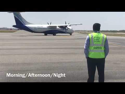 6E Indigo Skippers | AOCS | Ramp | We Keep Passengers Safe | Prudhvi ...