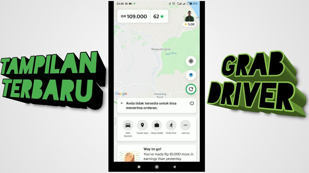APLIKASI GRAB DRIVER TERBARU 2021 || KERENNN ??? - YouTube
