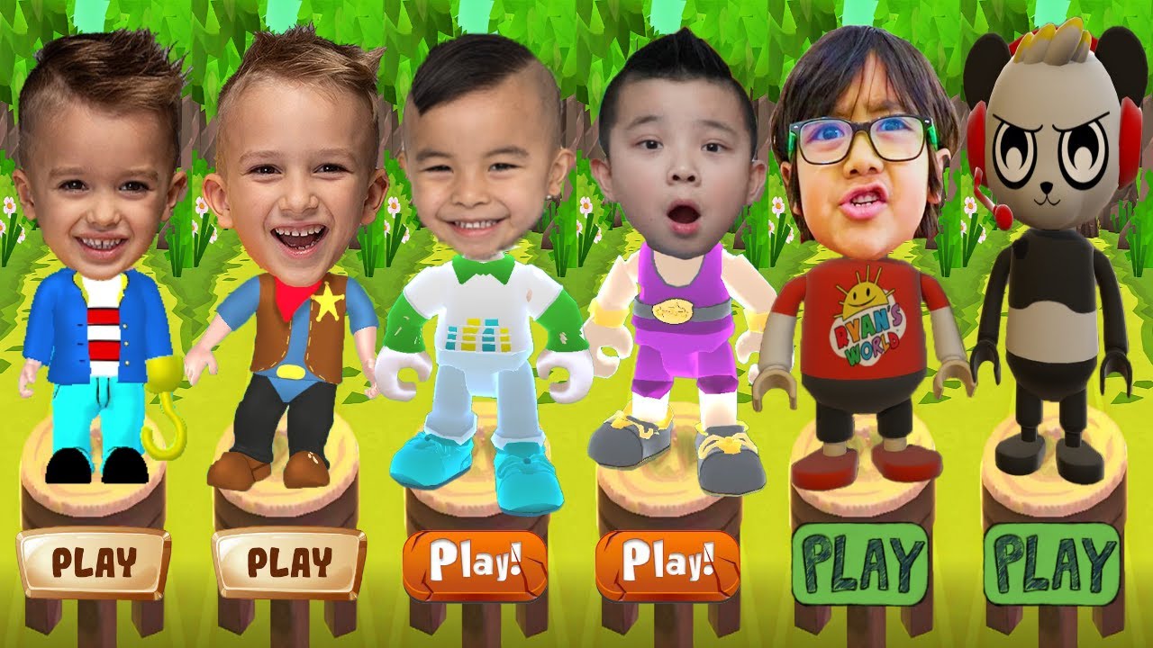 Vlad and Niki Run vs Tag with Ryan's World & Combo Panda vs CKN Toys ...