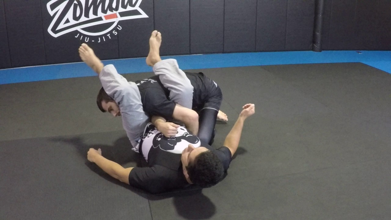 Right or wrong to cross feet in armbar? - YouTube