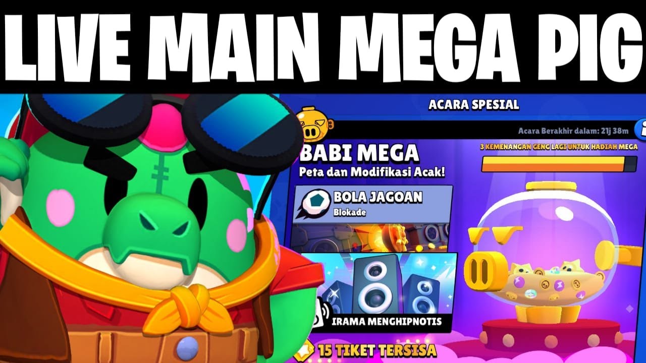 🔴LIVE BERESIN SEMUA TIKET MEGA PIG! 🔥 - YouTube