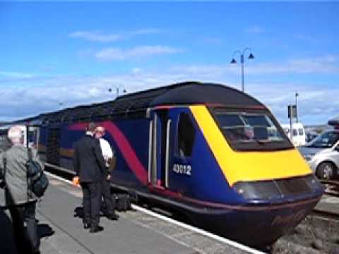 HST Power Car Start Up 43012 Paxman Valenta 27/08/05 - YouTube