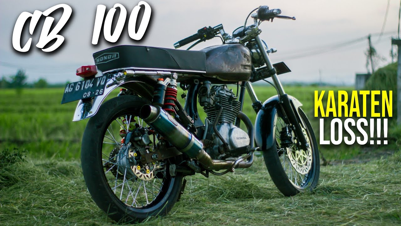 MODIF HONDA CB SIMPLE & ELEGANT DANA PELAJAR || REVIEW HONDA CB TEYENG ...