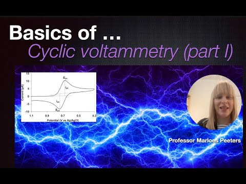 Basics of electrochemistry: cyclic voltammetry - YouTube