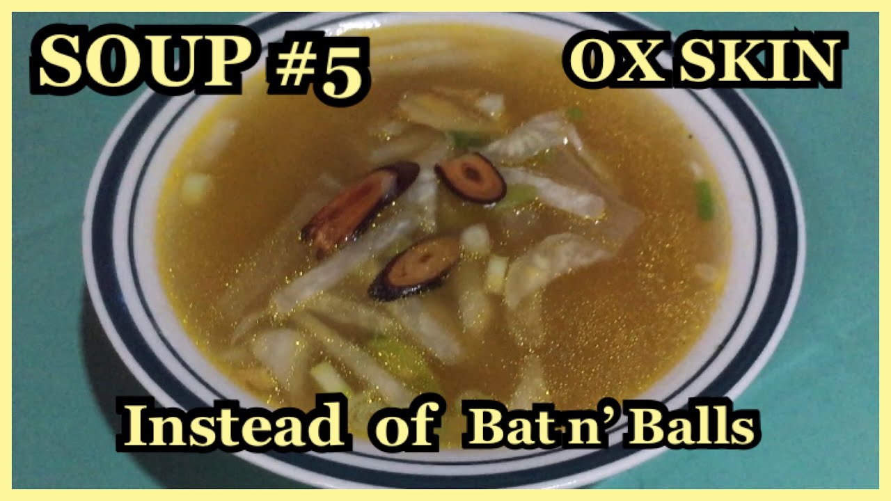 SOUP #5 | OX SKIN | Ghino TV - YouTube