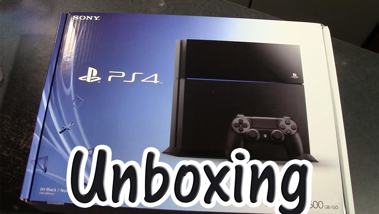 Playstation 4 Unboxing - YouTube