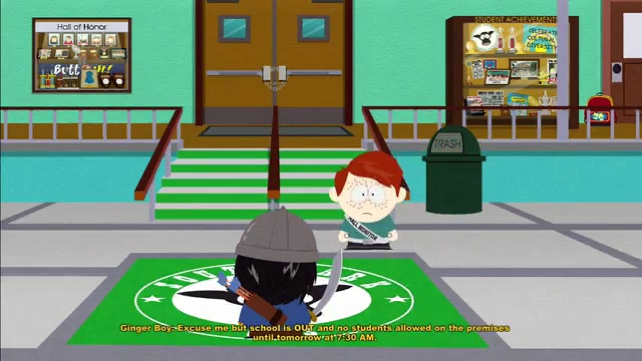 Let's Play South Park The Stick Of Truth Part 7 - Ginger Hall Monitor ...