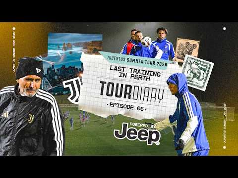 The RAIN WON'T STOP US! Last TRAINING DAY in Perth | Juventus Summer Tour: Day 7