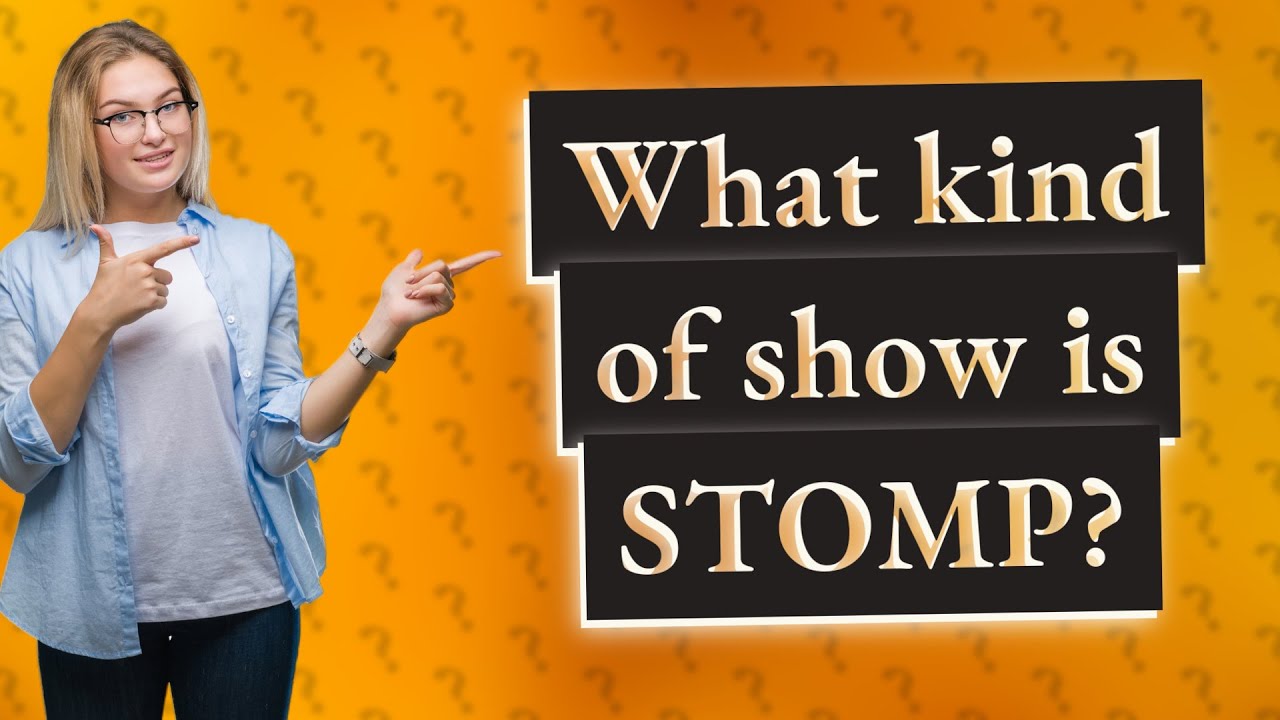 What kind of show is STOMP? - YouTube