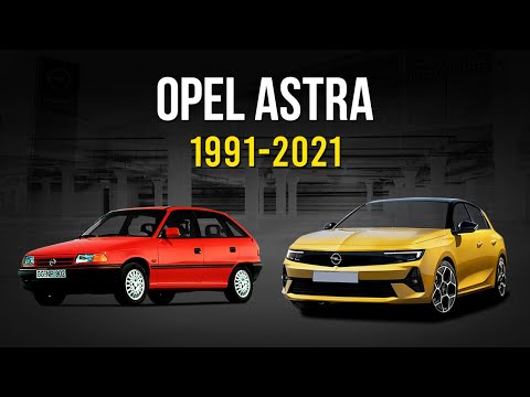 Opel Astra Evolution (from 1991 to 2021)