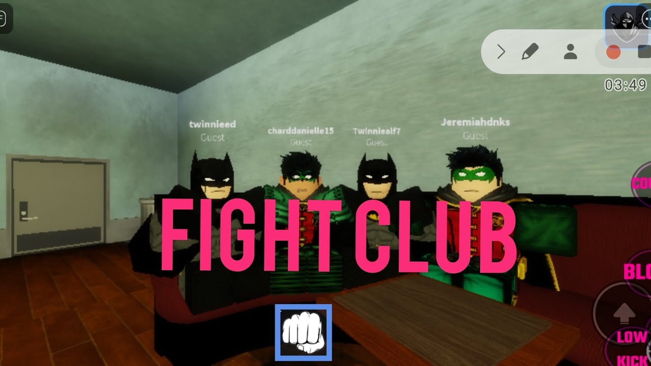 PLAYING FIGHT CLUB WITH FRIENDS [-] - YouTube