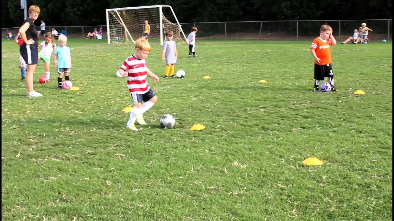fall soccer-1st practice - YouTube