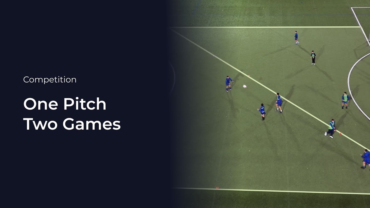 One Pitch Two Games | Soccer Coaching Drill - YouTube