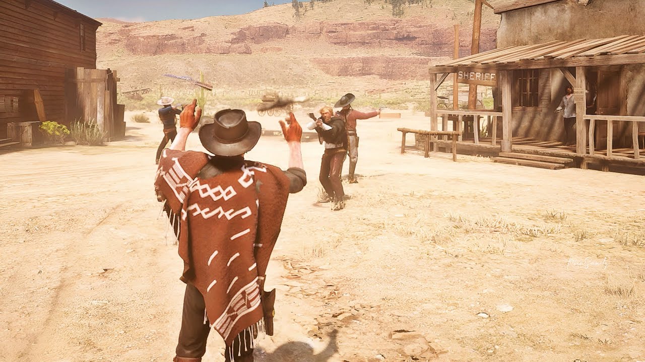 RDR2 John's Quick Draw (No DeadEye) - YouTube