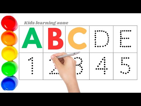 abcd alphabet learning,abc phonics song,12345 numbers counting,1 to 100 ...
