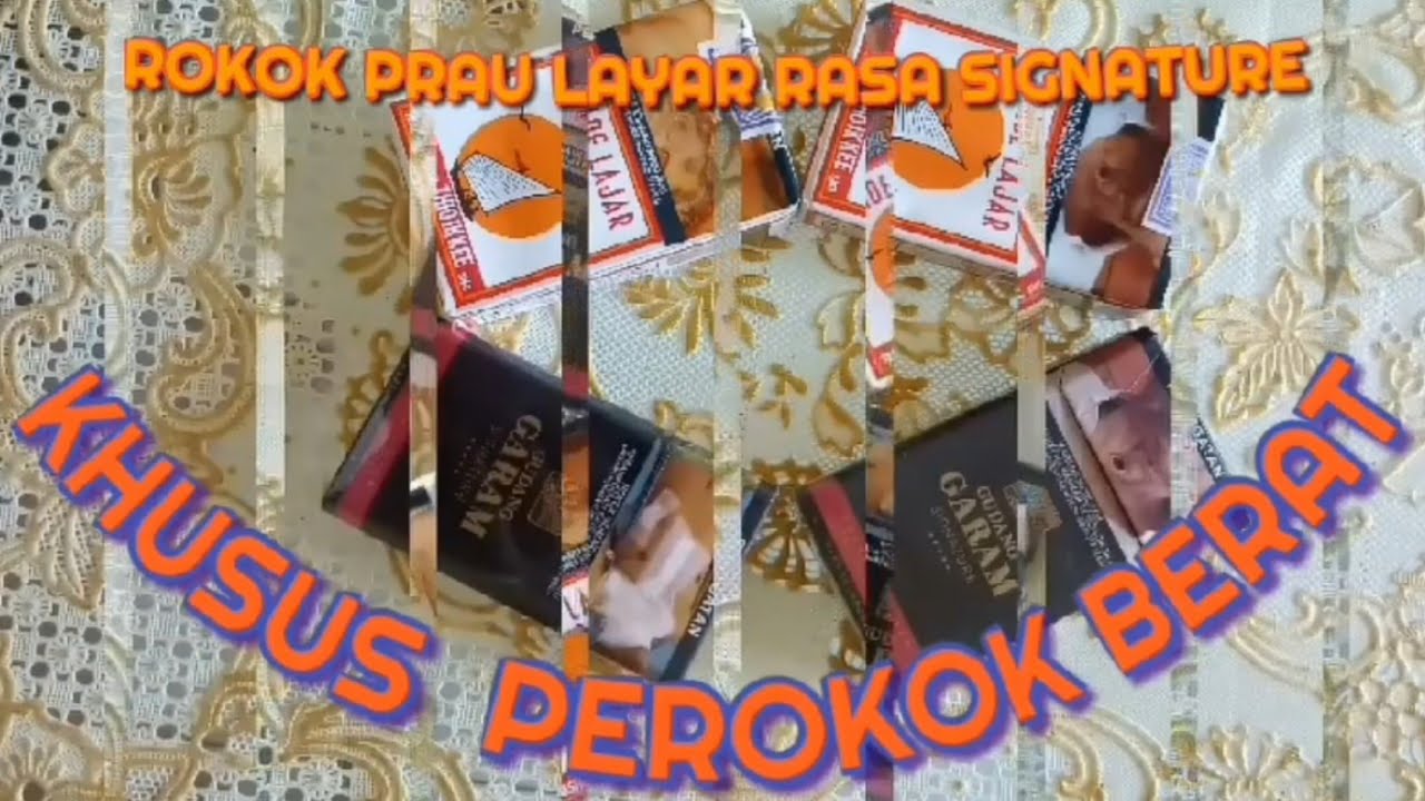 Cara Membuat Rokok Prau Layar Rasa Gudang Garam SIGNATURE Internasional ...