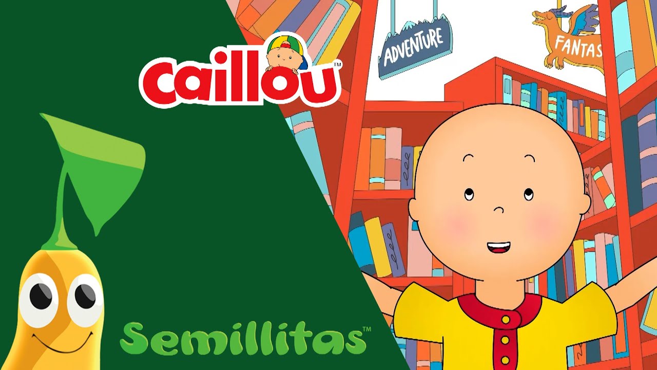 Caillou busca regalos para sus amigos | CAILLOU | #SemillitasTV - YouTube
