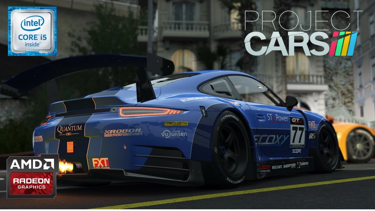 Project CARS Gameplay | Intel Core i5 6200U | AMD Radeon R5 M335 - YouTube