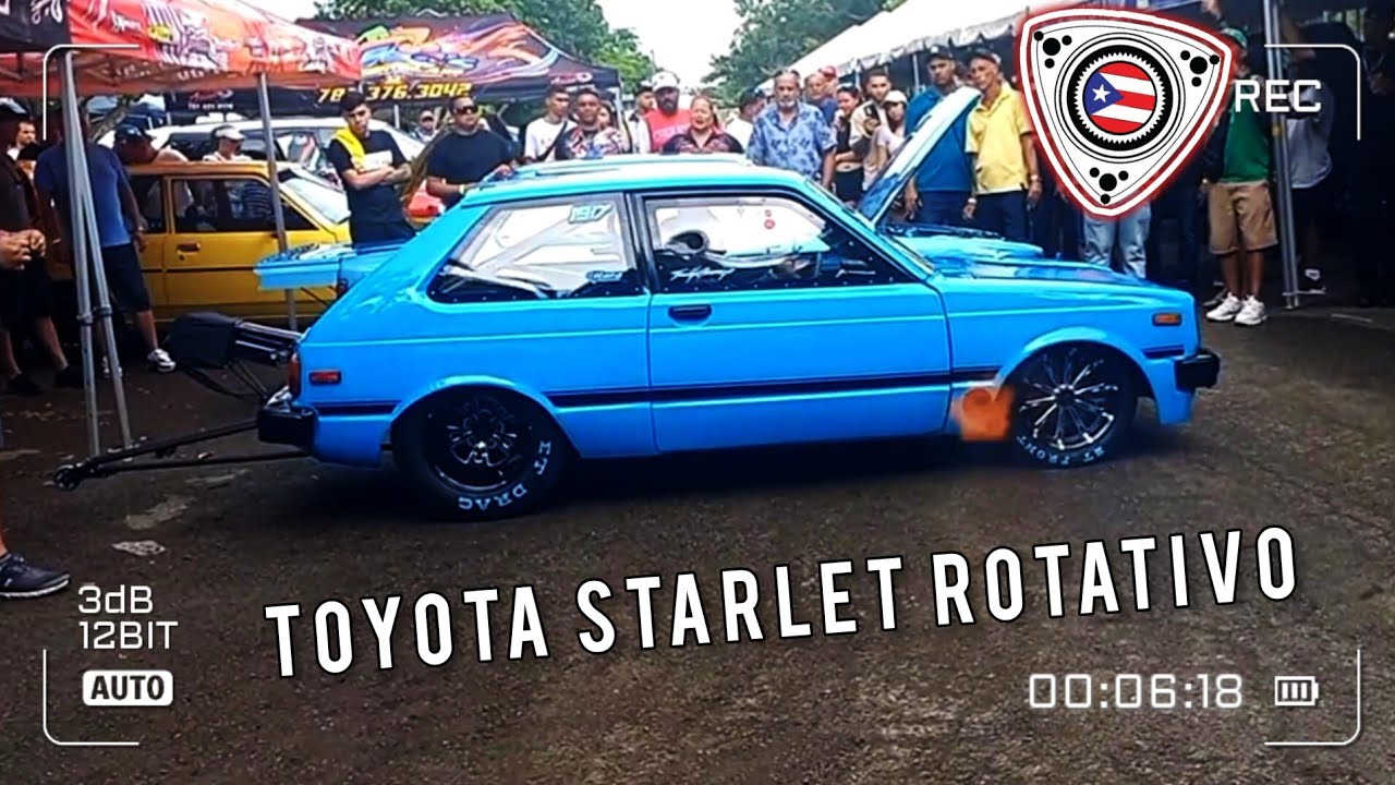 Toyota Starlet Rotativo ( Puerto Rico La isla del Rotor ) - YouTube