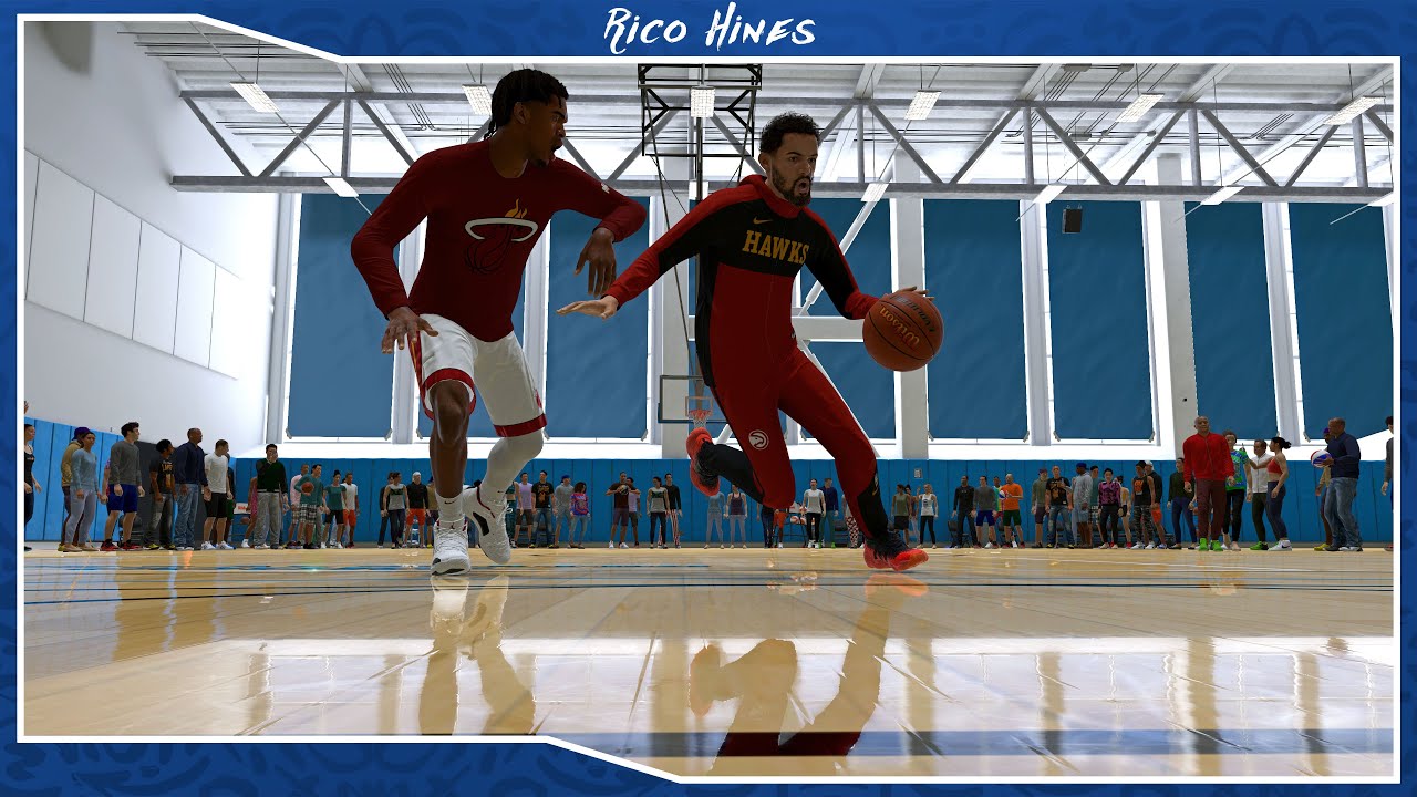 NBA 2K25 - Rico Hines Open Runs In Blacktop - PC Mod - YouTube