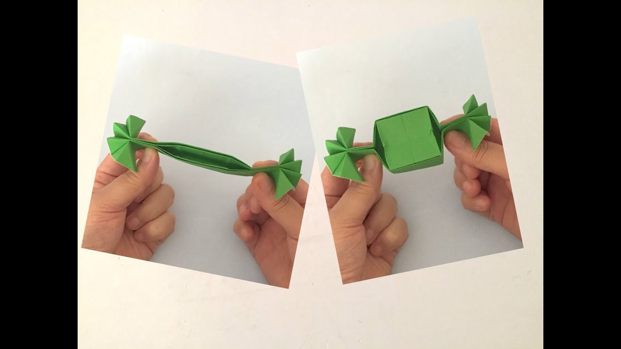 折纸 变形盒子 พับกระดาษ กล่อง origami Deformed box、종이 접기、折り紙、оригами 、Paper ...