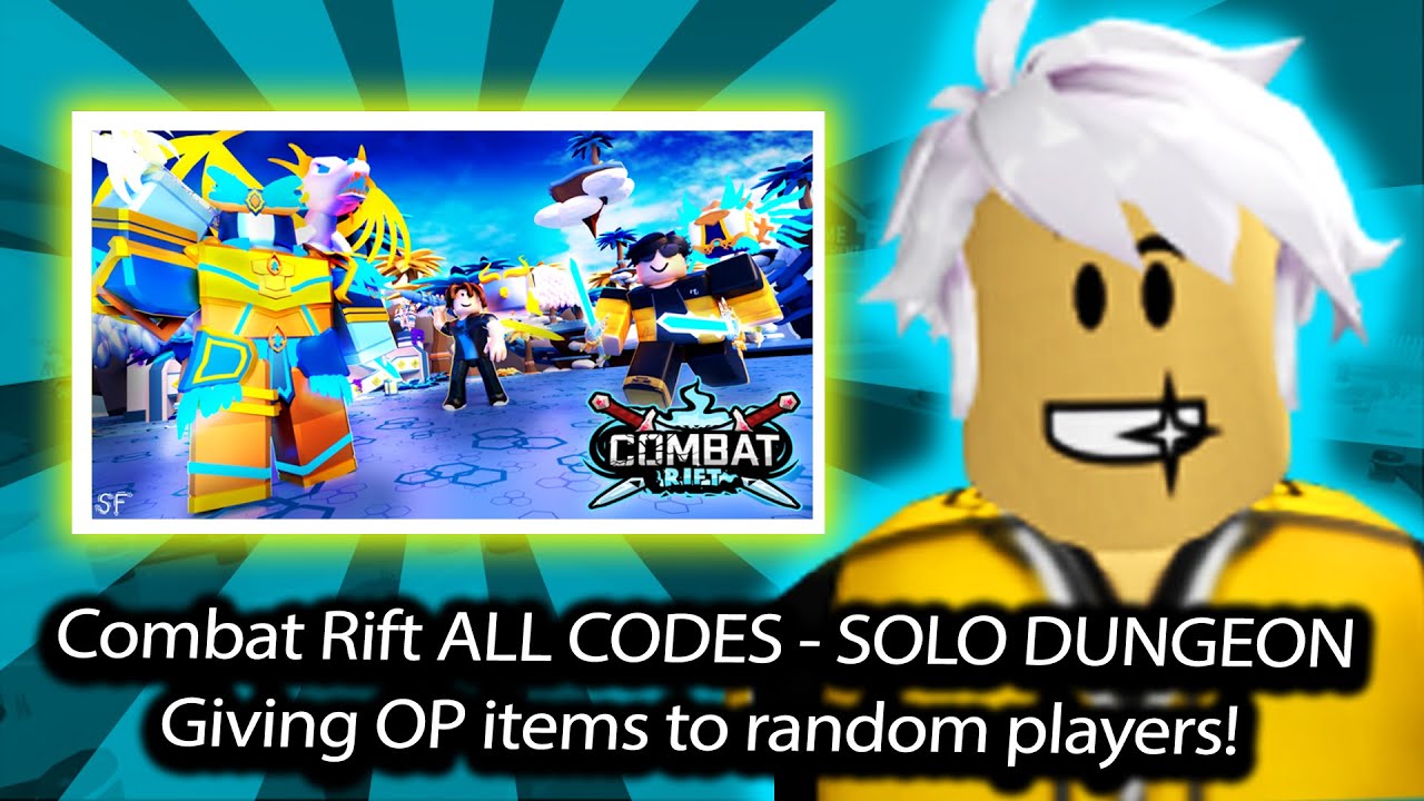 Combat Rift Roblox - Dungeon SOLO - Give OP items to people - ALL ...