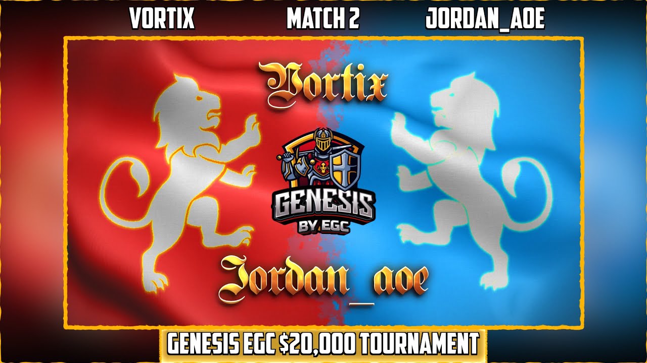 AoE4 | EGC 20k Tournament | Round of 16 - Pool 3 | Vortix v Jordan AoE ...