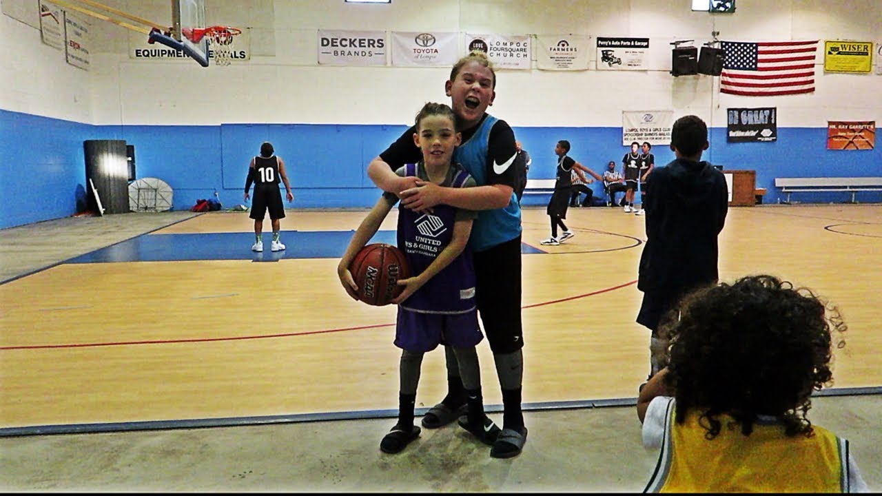 VLOGMAS DAY 24 | YOUTH BASKETBALL GAME - YouTube