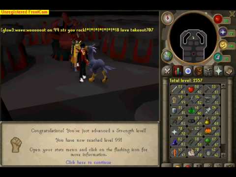Runescape: 99 Strength Achievement - YouTube