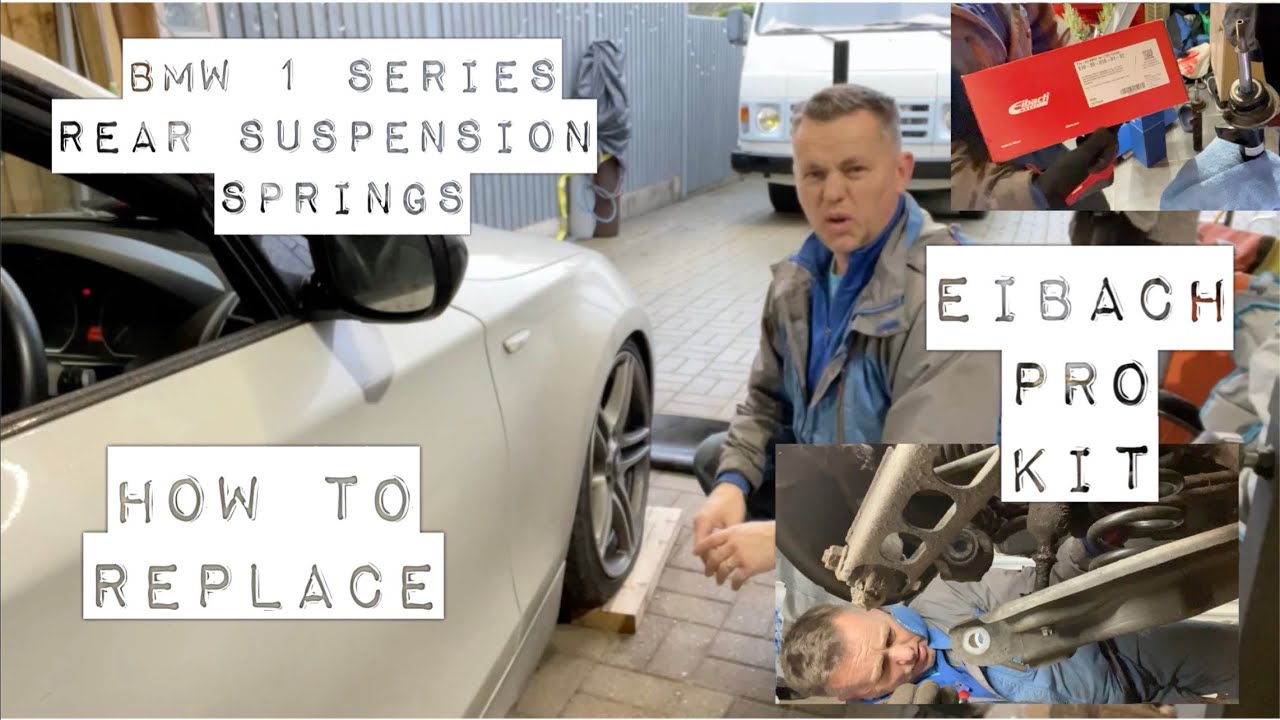 BMW 1 Series Fitting Rear Suspension Springs Eibach Pro Kit E82 Coupe ...