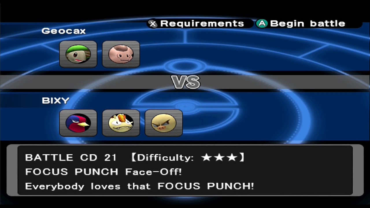 BATTLE CD 21 (FOCUS PUNCHING) | Pokémon XD: Gale of Darkness - YouTube