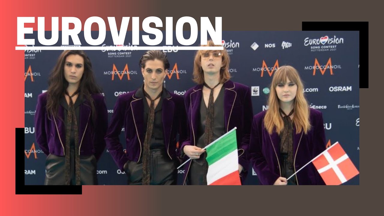 [LEG PT] Måneskin: entrevista no Eurovision 2021 (parte 1) - YouTube