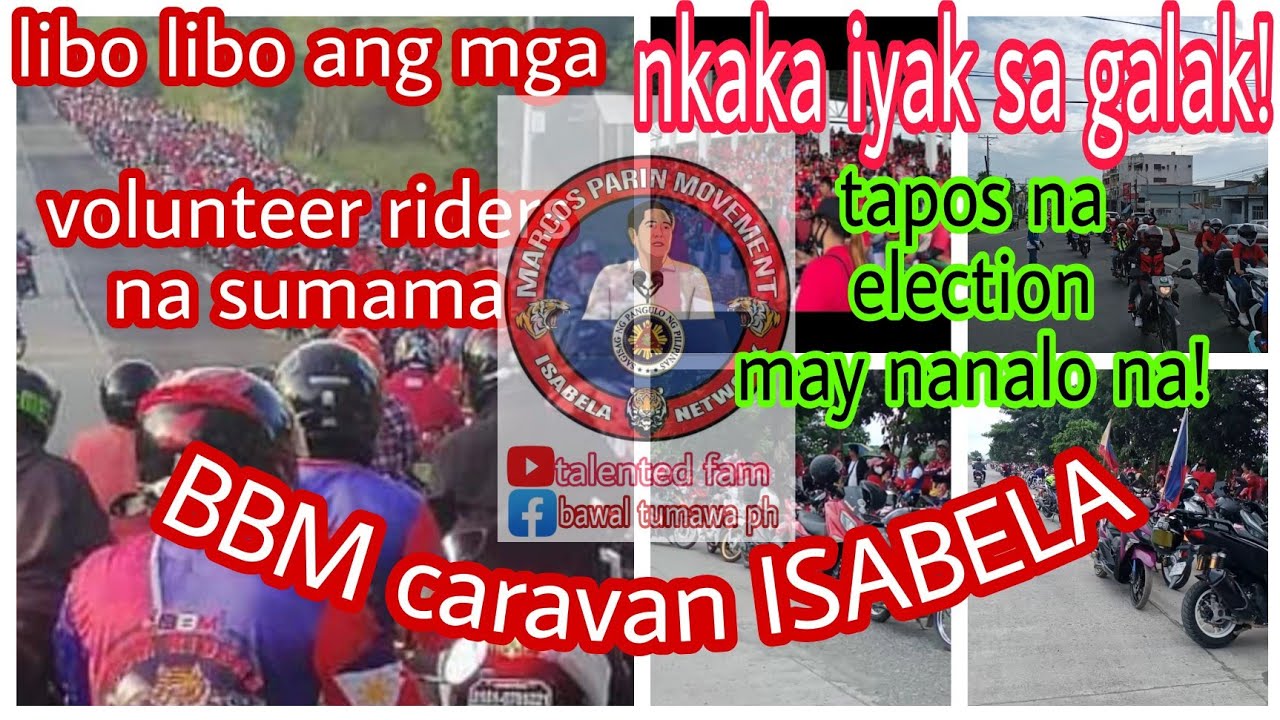 BBM caravan isabela.solid north .may nanalo na.! kaming mga vlogger lang sapat na !! - YouTube
