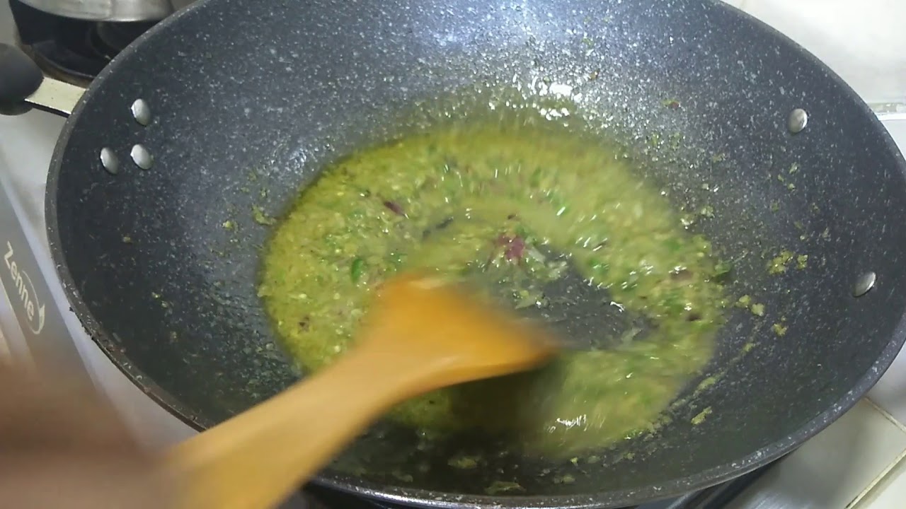 Tempek, potatoes and veggie anchovies with chilli PADI - YouTube