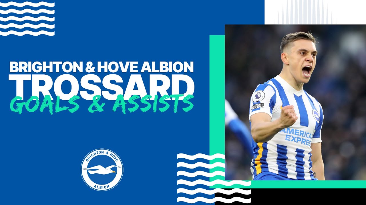 Leandro Trossard's 2020/21 Premier League Goals and Assists - YouTube