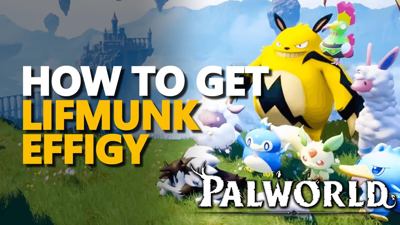 How to get Lifmunk Effigy Palworld - YouTube