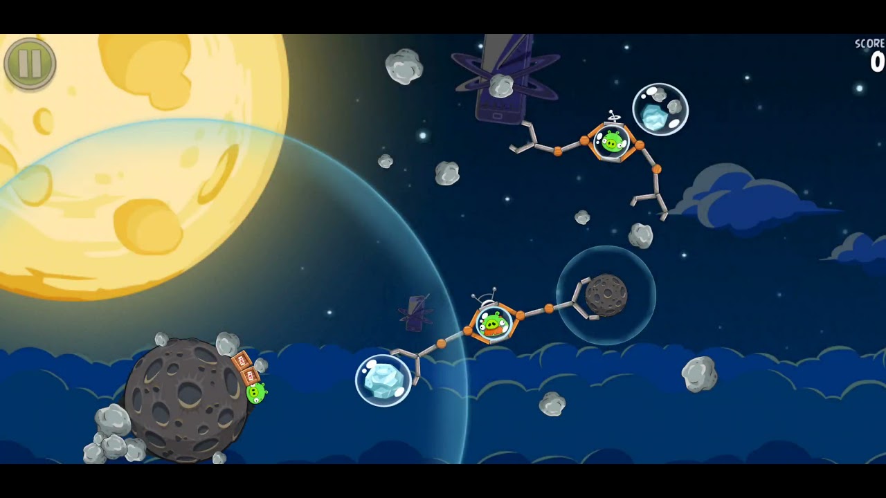Angry Birds Space Samsung exclusive level - YouTube