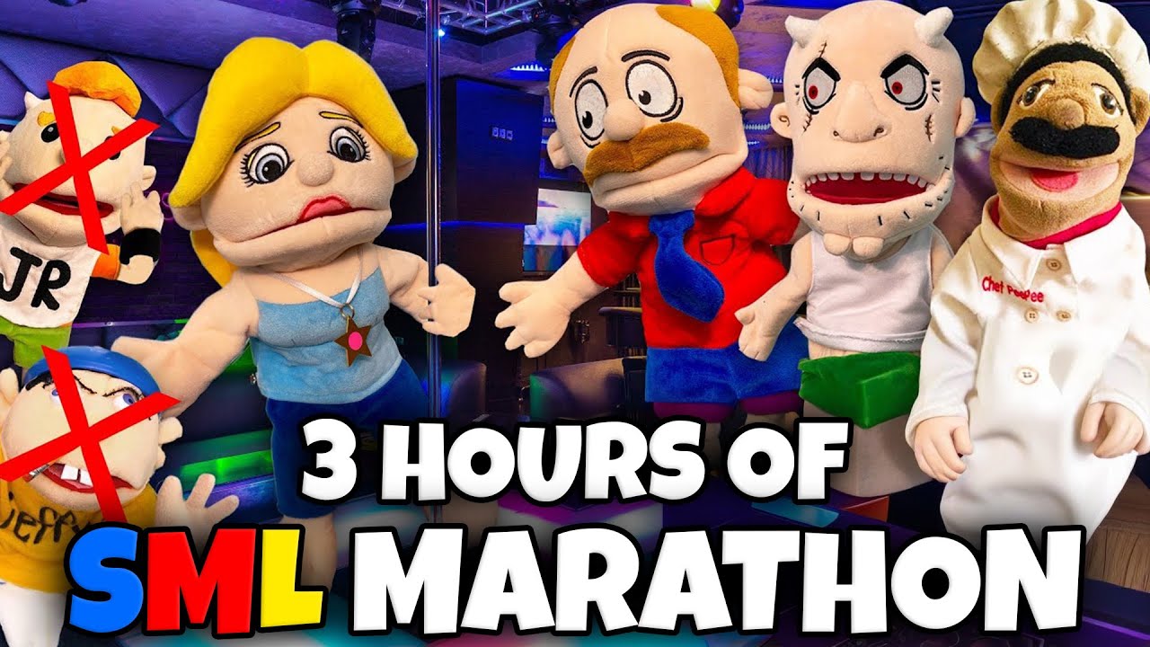SML Movie : Adults Night ! 3 Hours Of SML Marathon ! Funniest of Jeffy ...