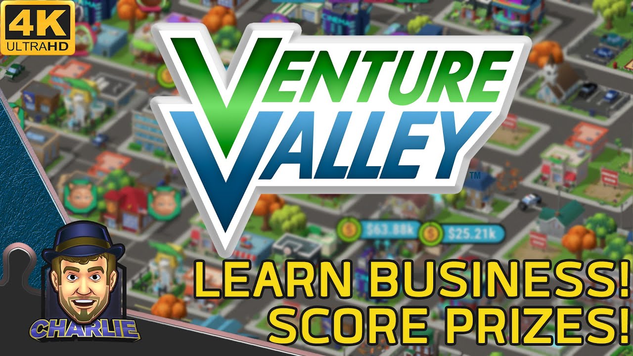 LEARN BUSINESS CONCEPTS IN THIS FREE GAME! - Venture Valley Gameplay ...