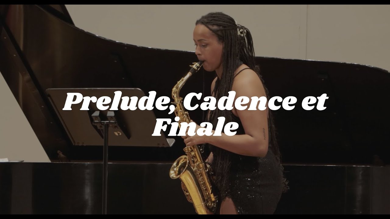 Prélude, Cadence Et Finale for Alto Saxophone and Piano by Alfred ...