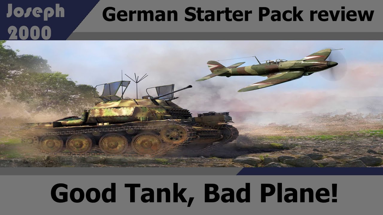 War Thunder: German Starter Pack Review (Outdated) - YouTube