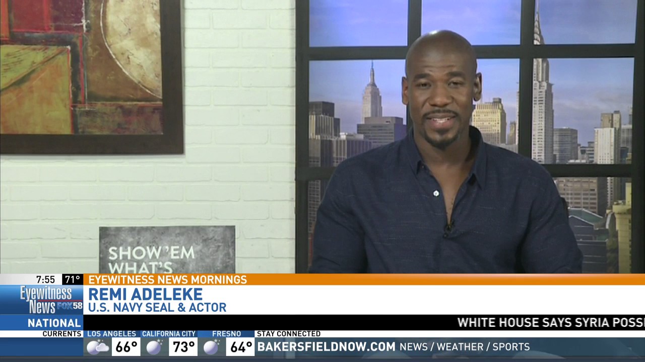 Remi Adeleke talks Transformers, Navy Seals & his faith - YouTube