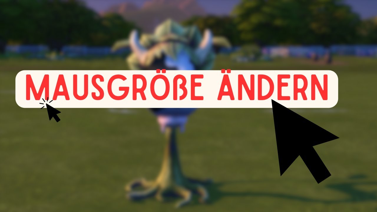 Sims 4 - Maus Cursor Größe ändern (Konsole) - YouTube