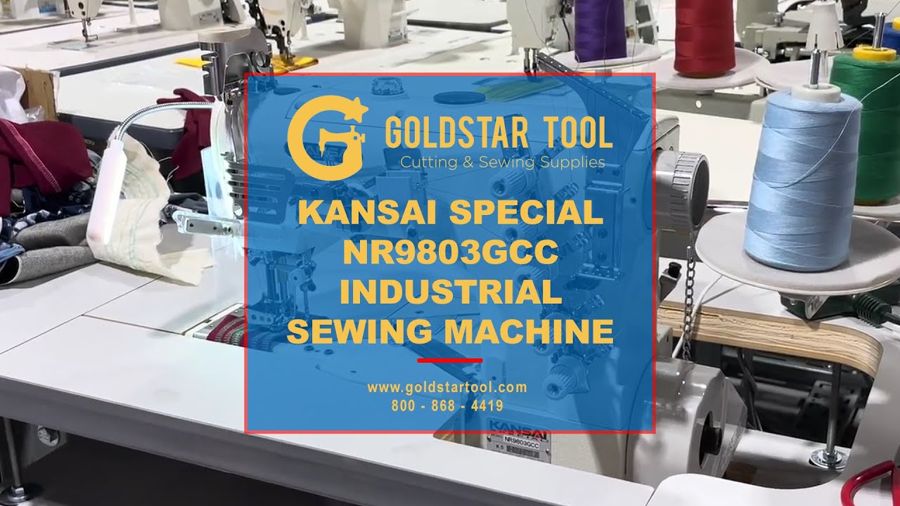 Product Showcase - Kansai Special NR9803GCC Industrial Sewing Machine ...