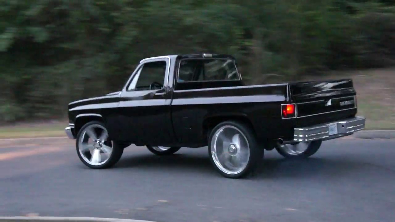 Chevy C10 on Irocs Getting a Little Loose at Mlk Park in Memphis Tn ...