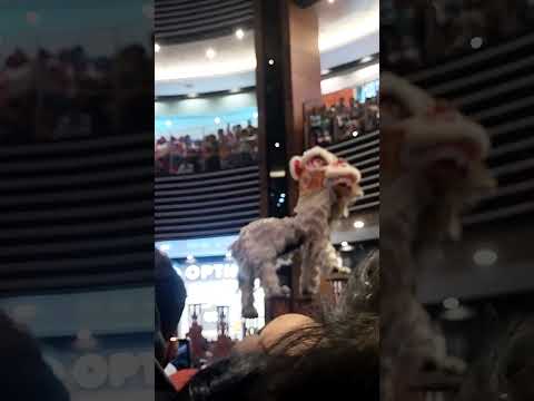 Rame2 liat barongsai. di mall aeon. Part "1. - YouTube